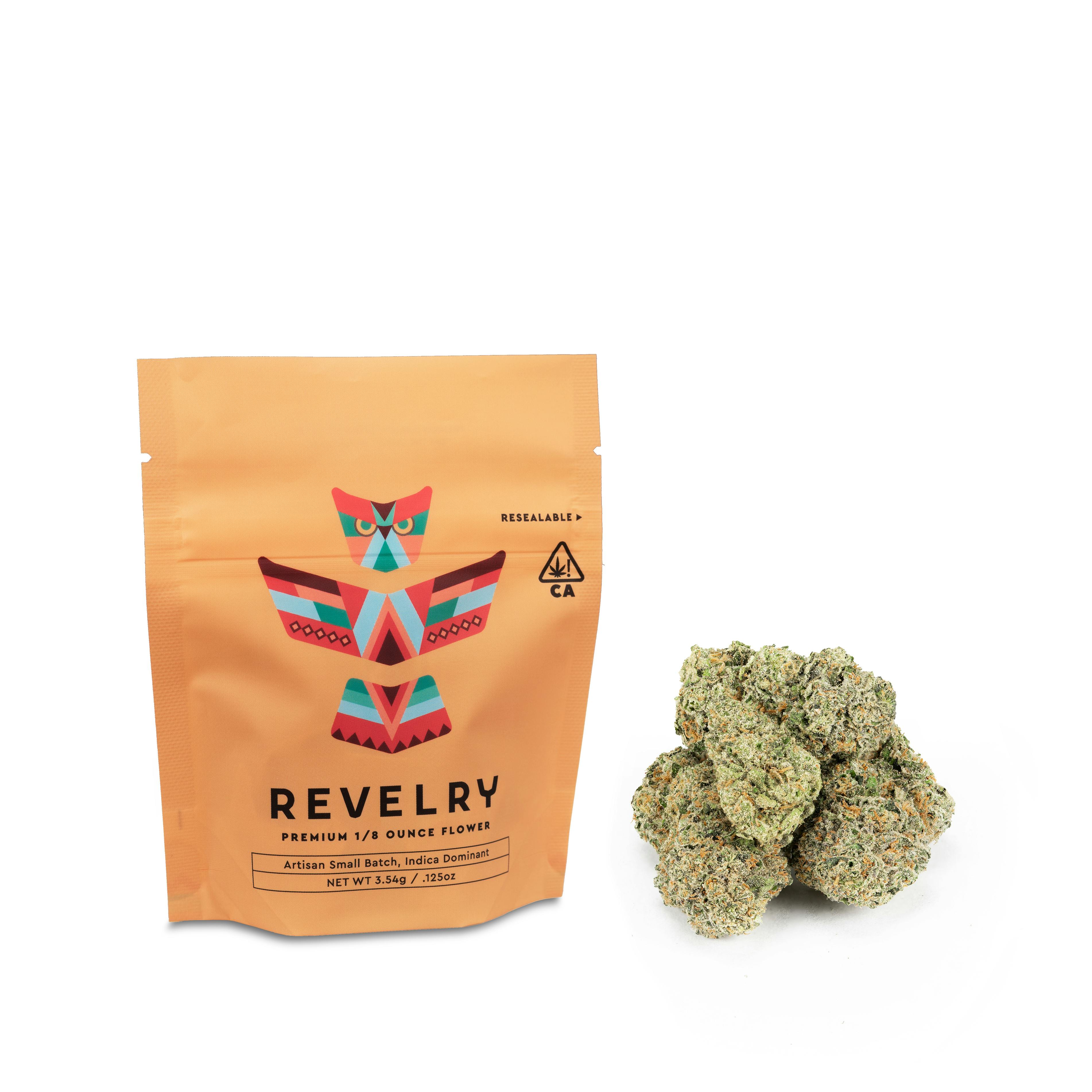Biscotti Sherb - Indica - Eighth (3.5g) - Revelry Herb Co