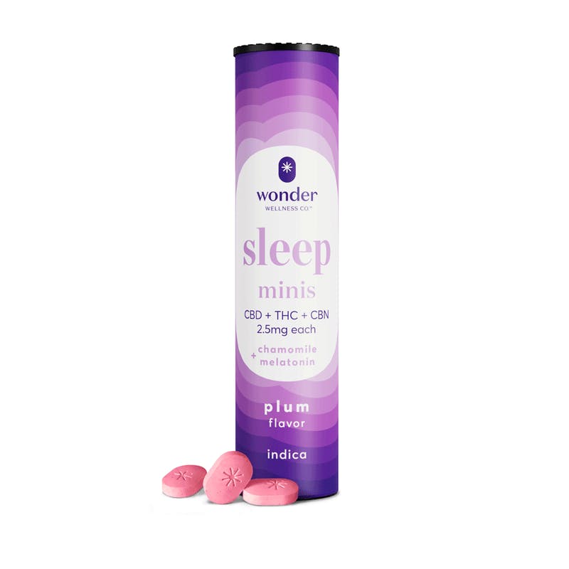 *Wonder Sleep 1:1:1 Plum Minis [40pk] (IL) - * Wonder Wellness Co.