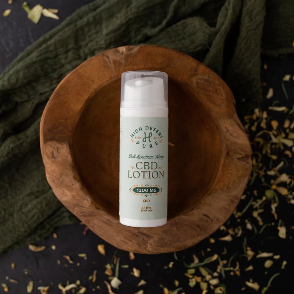 CBD Lotion (1200 mg) - High Desert Pure