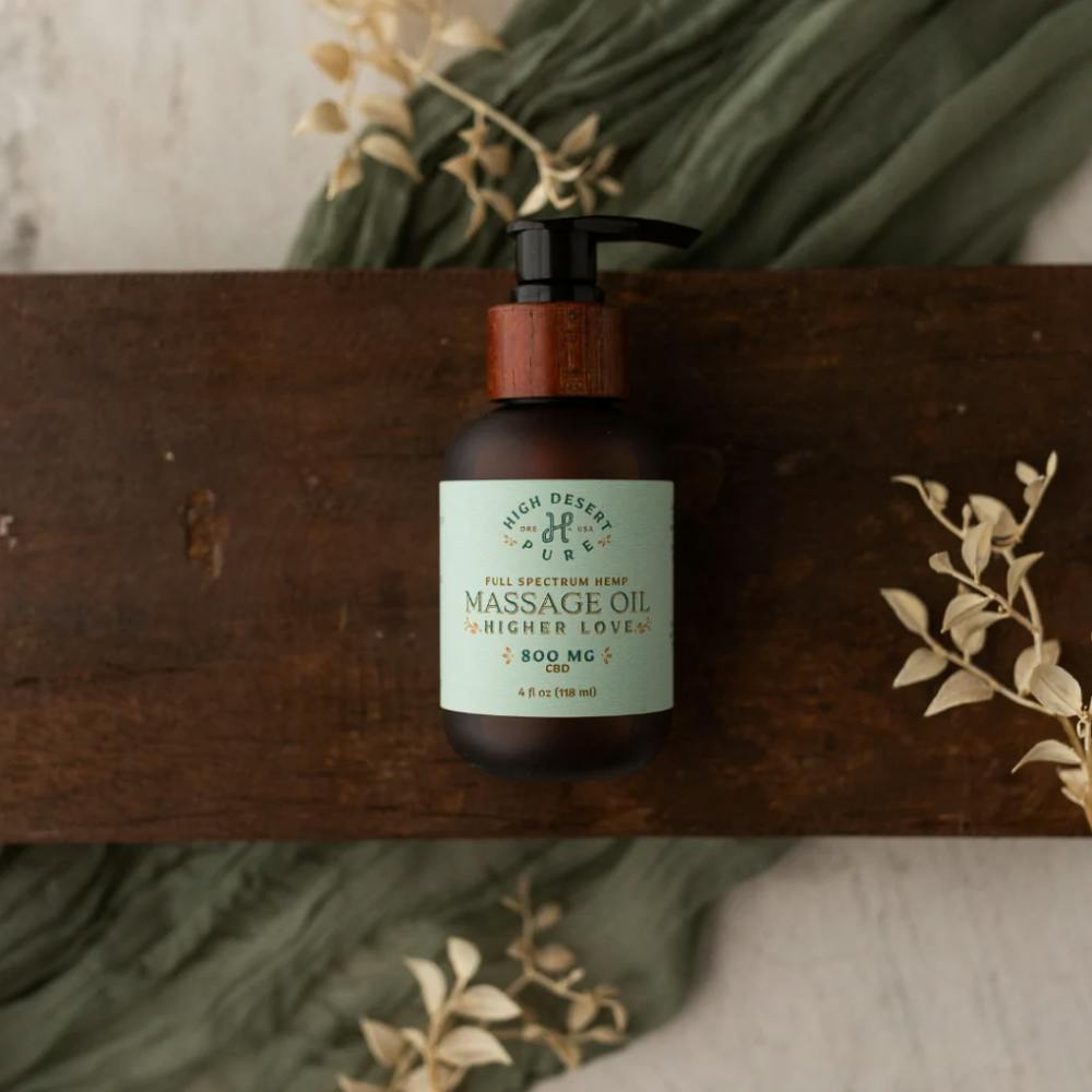 CBD Massage Oil (800 mg) - High Desert Pure