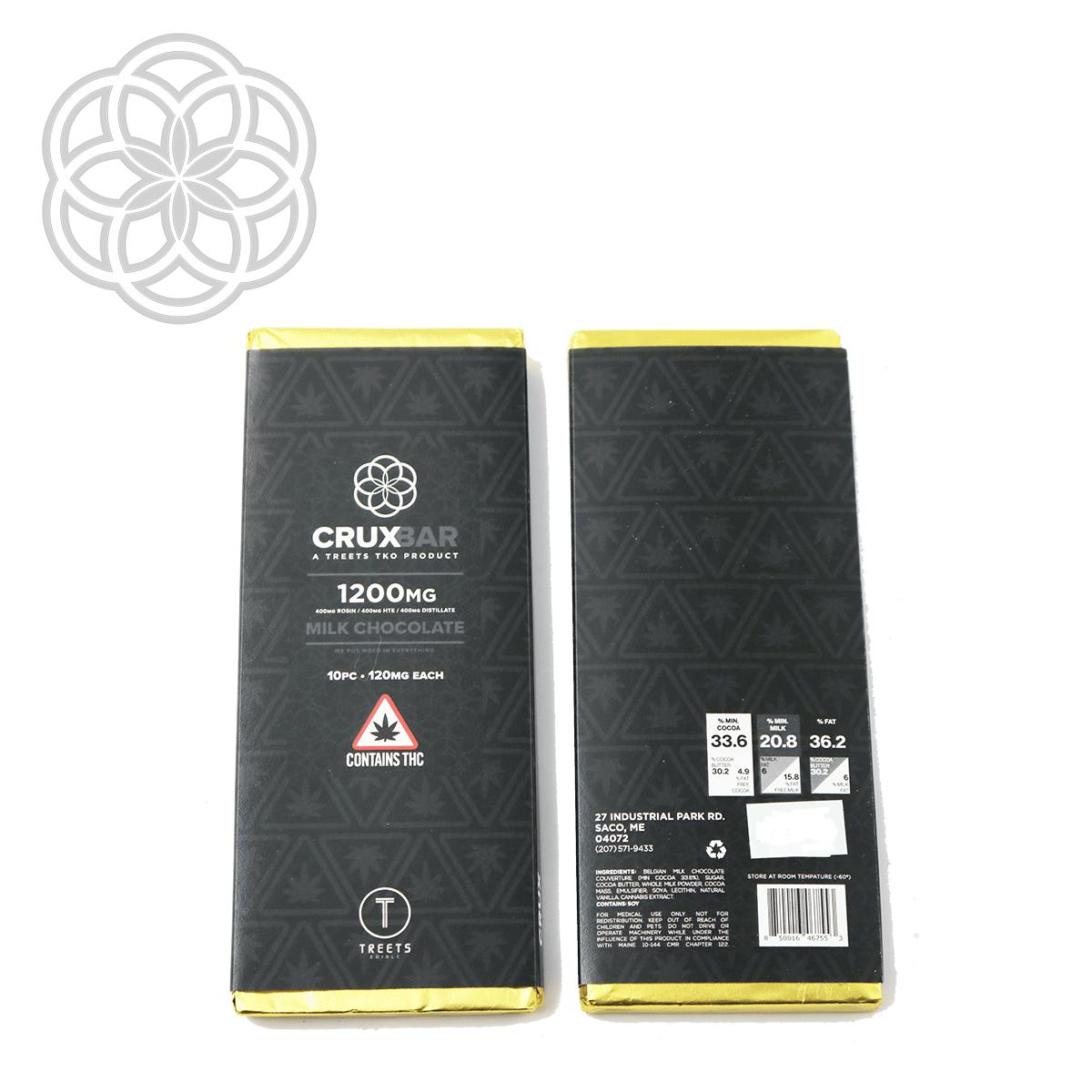 1200mg Total Knockout Chocolate Bar - Crux Cannabis