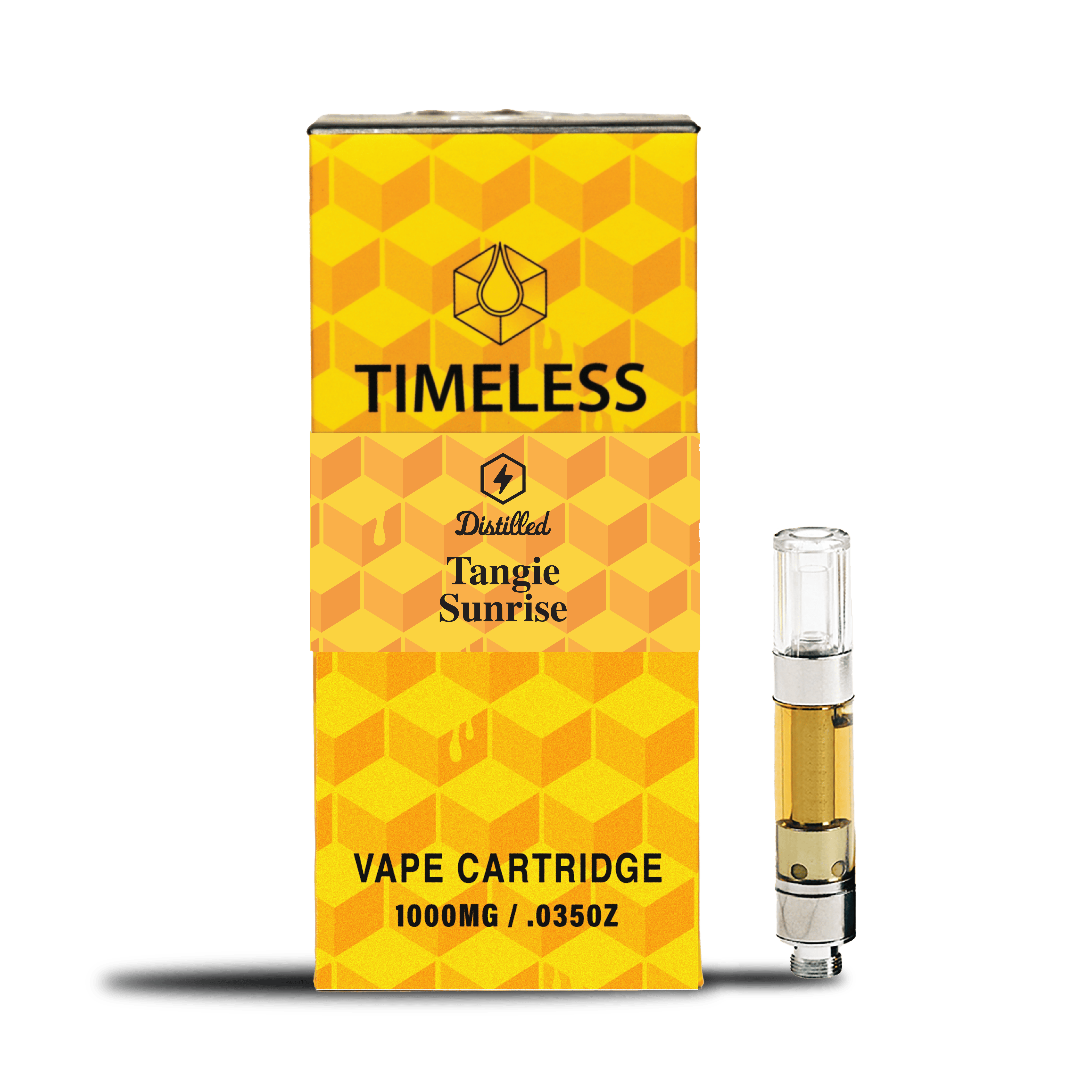 Timeless Tangie Sunrise 1000mg Vape Cartridge (Energy) - Timeless Vapes