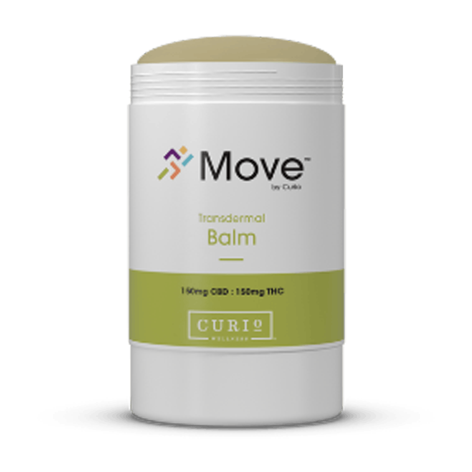 Move by Curio™-Transdermal Balm [150mg CBD | 150mg THC] - Curio Wellness™