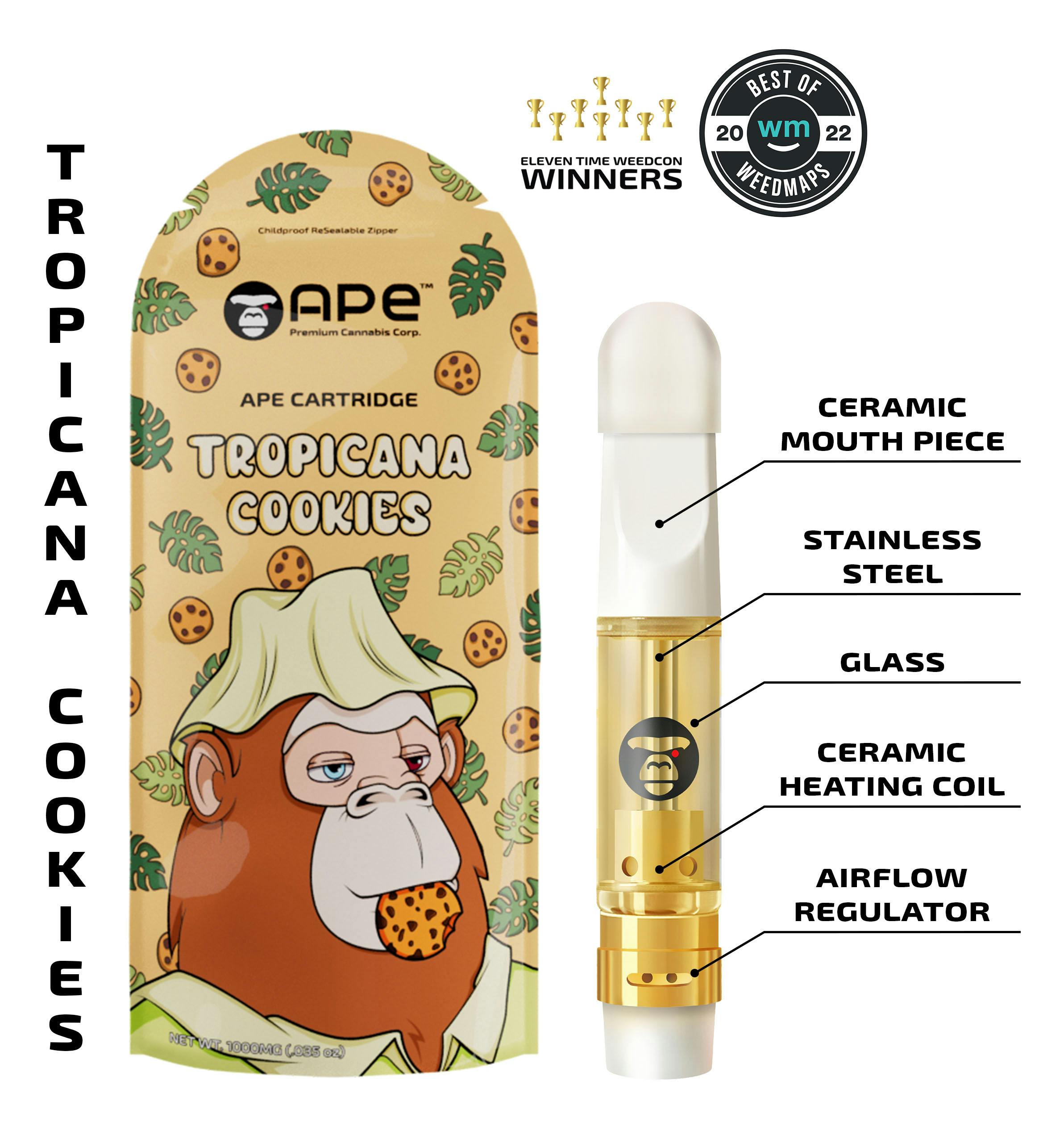 TROPICANA COOKIES — Sauce Cart 1000mg. - APE Premium Cannabis Corp