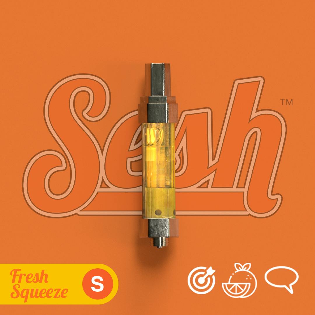 Sesh Cartridge (1000mg) - Fresh Squeeze - Craft Concentrates