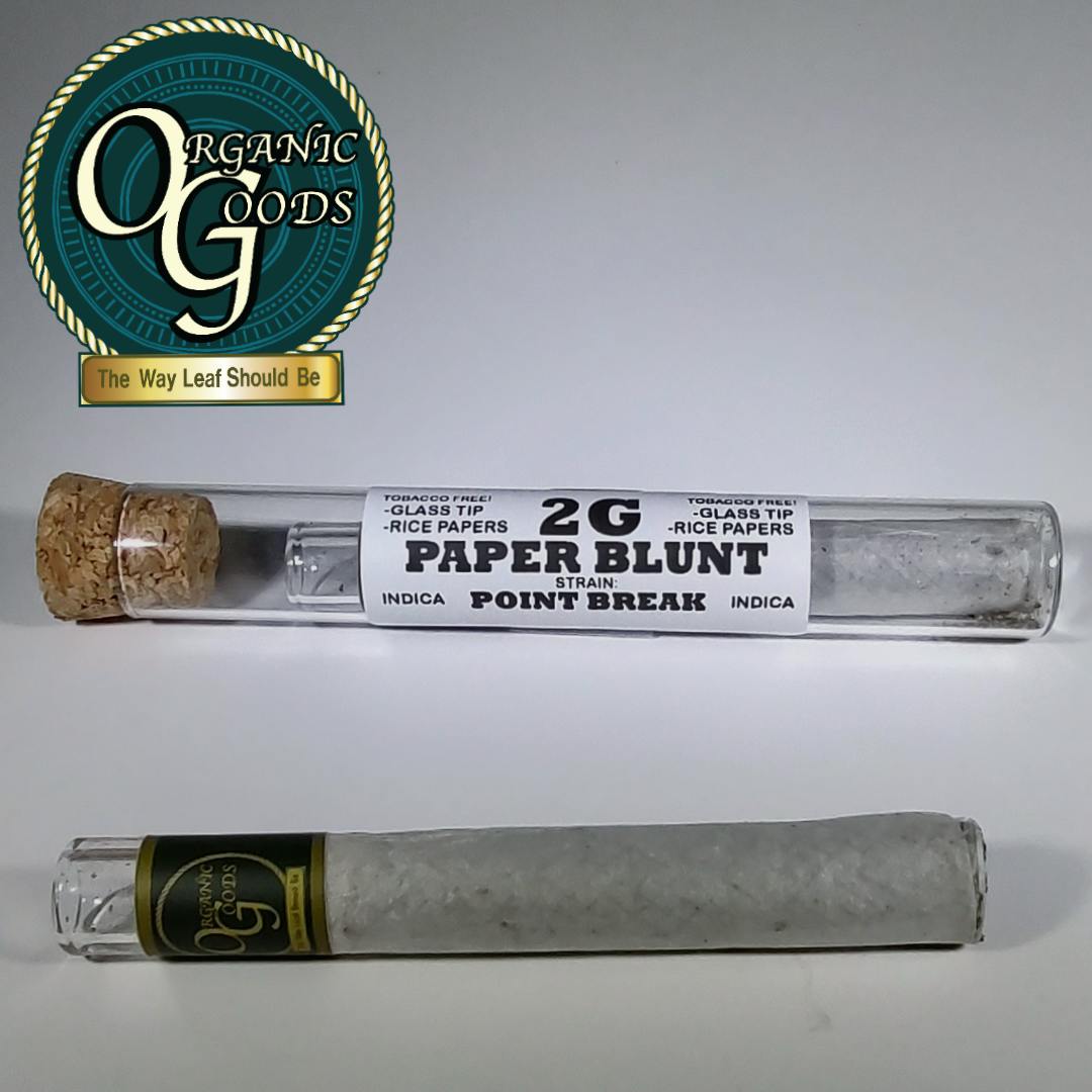 Organic Goods Paper Blunt Point Break 2 G - Organic Goods