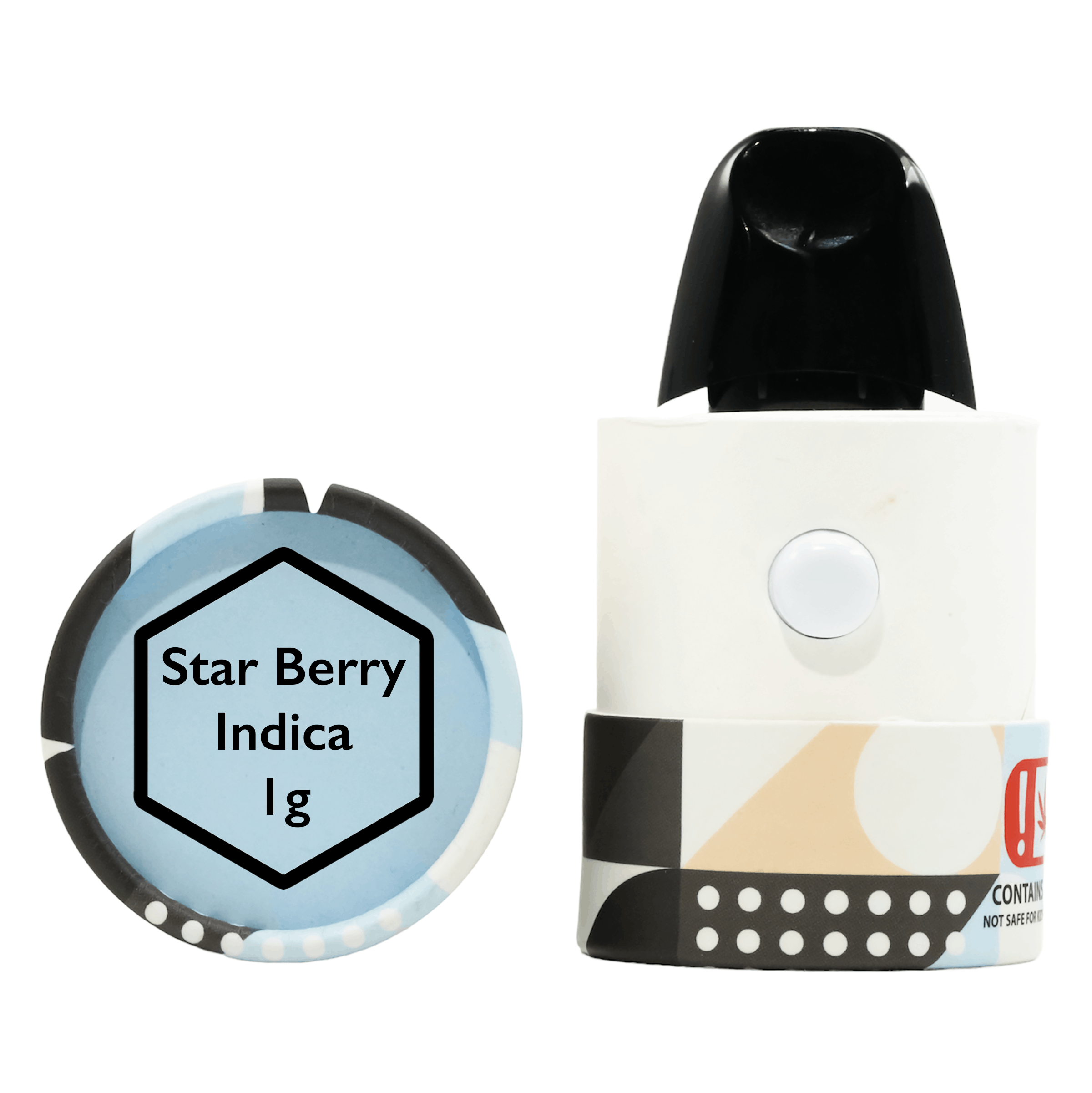 1g Bellos Pod Star Berry Indica - Sunday Extracts