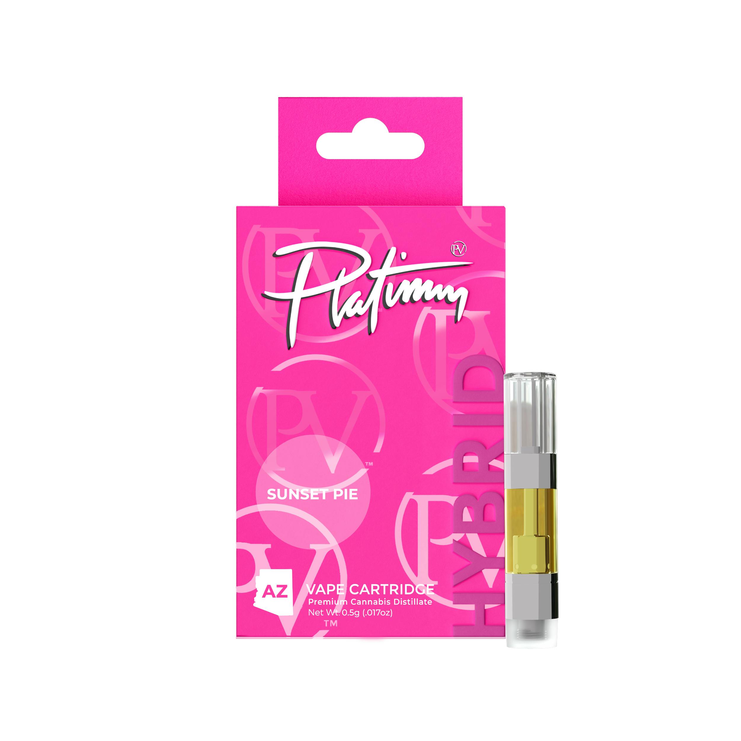 Platinum Vape Platinum Vape Sunset Pie (Hybrid) 510 Thread Cartridge 0 ...