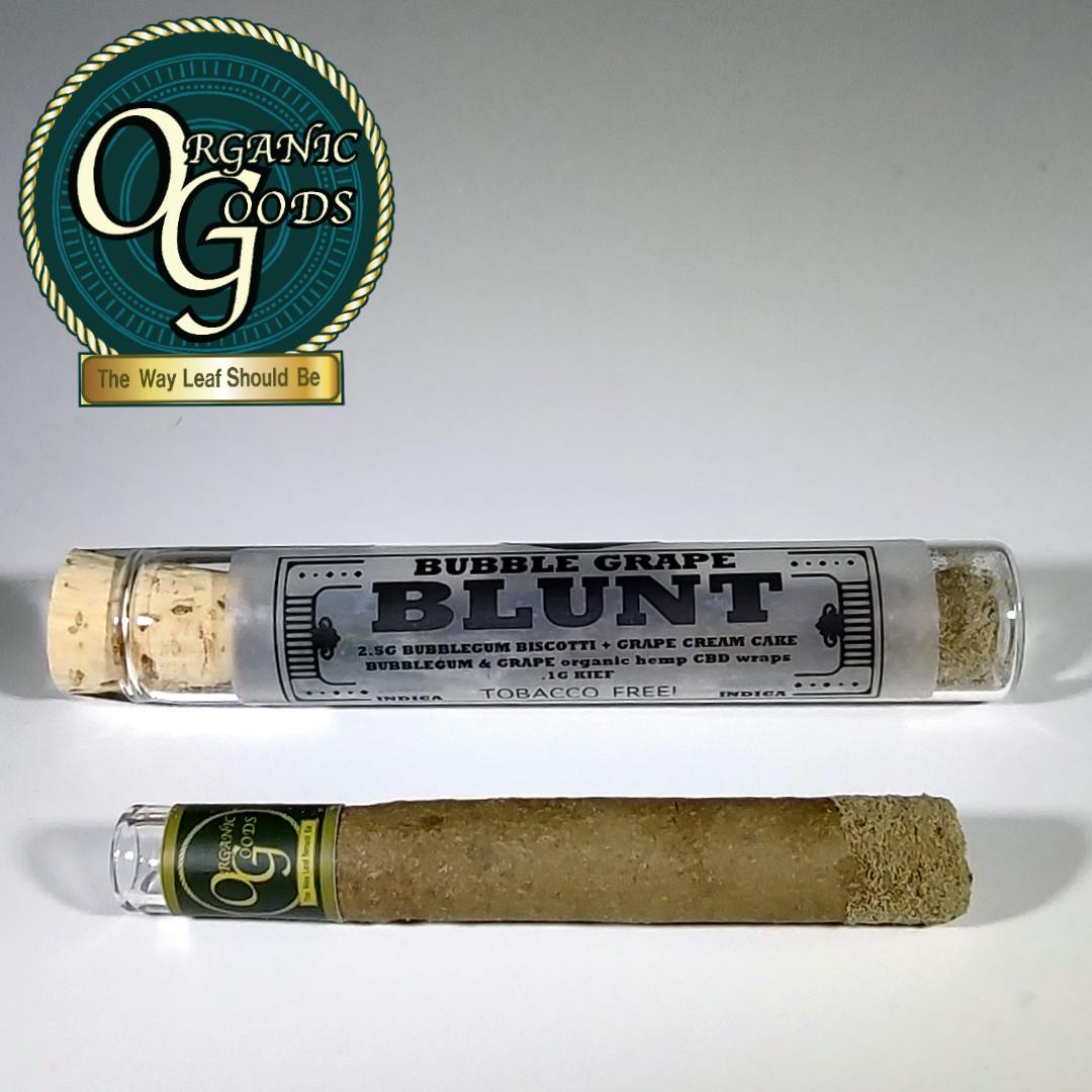 Organic Goods Organic Goods TF Blunt Dipped in Kief Bubble Grape 2.6 G ...