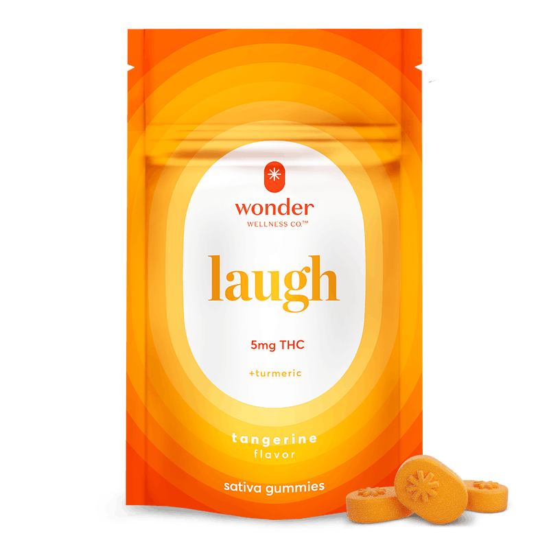 *Wonder Laugh Tangerine Gummies [20pk] (IL) - * Wonder Wellness Co.