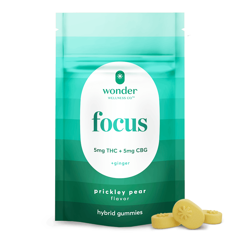 *Wonder Focus 1:1 Prickly Pear Gummies [20pk] (IL) - * Wonder Wellness Co.