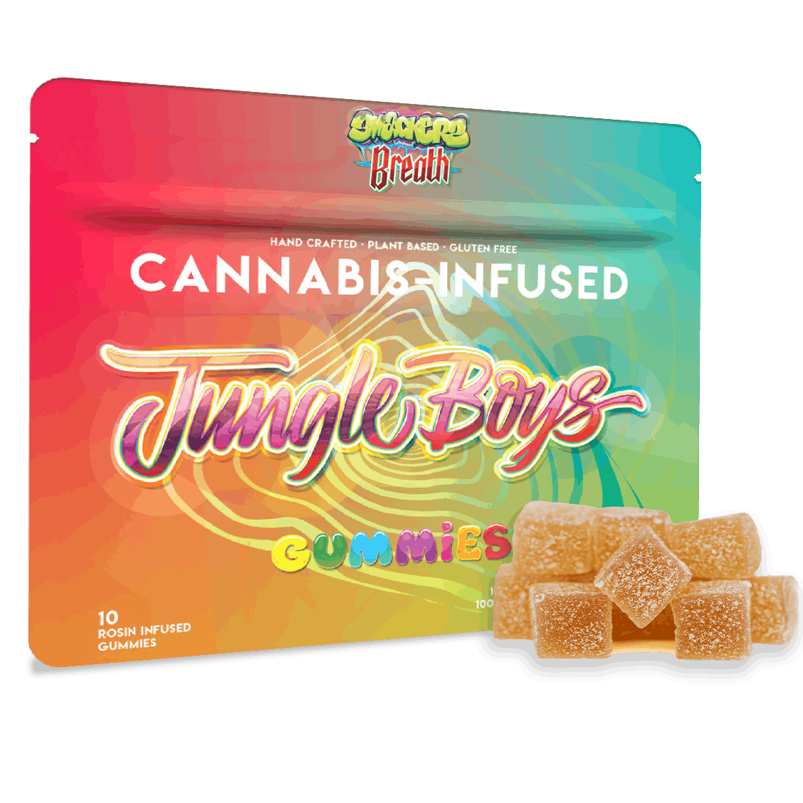 Jungle Boys | Smackerz Breath (Caramel) - 100mg Rosin Gummies - Jungle Boys