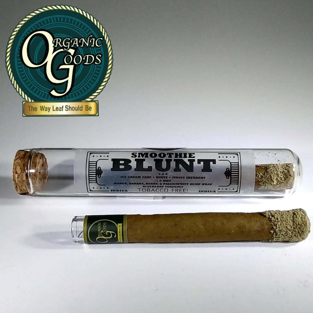 Organic Goods TF Blunt Dipped in Kief Smoothie 2.6 G - Organic Goods