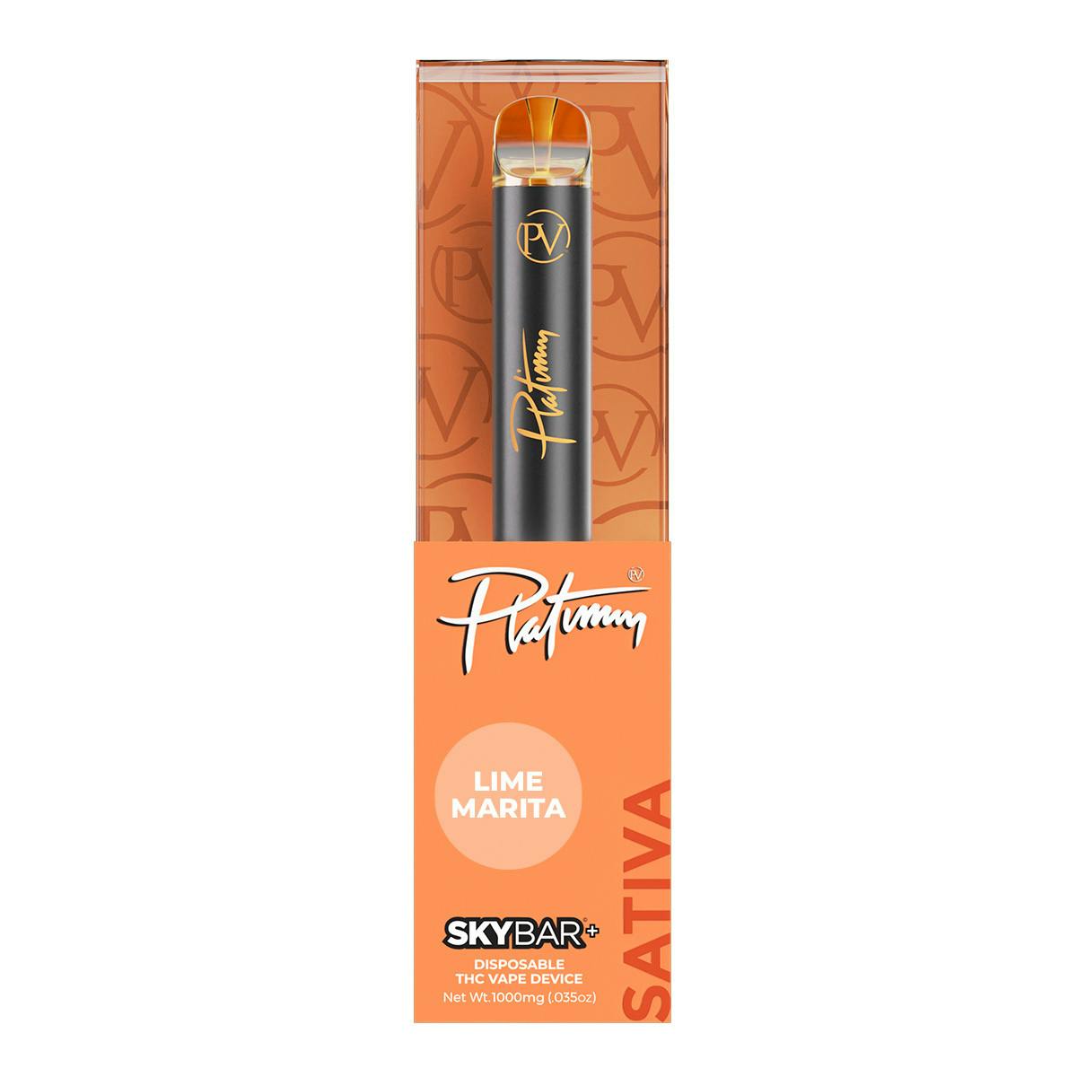Platinum x Skybar+ Lime Marita (Sativa) Disposable 1g - Platinum Vape