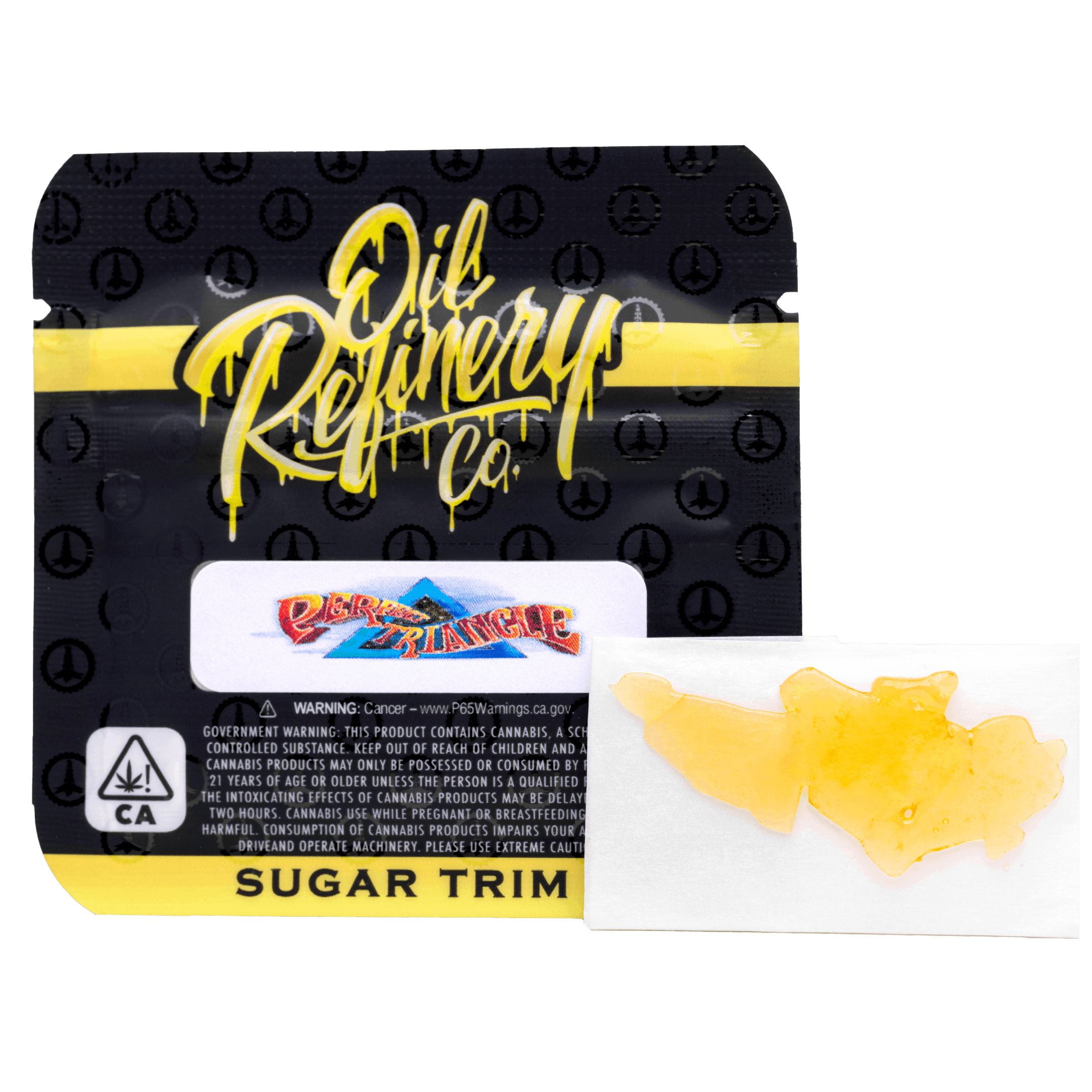 Oil Refinery Co. | Perfect Triangle - .5g Sugar Trim - Jungle Boys