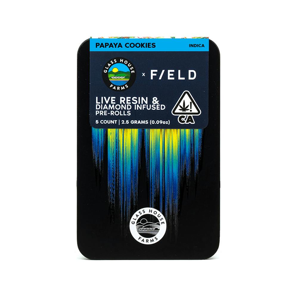 Papaya Cookies [Infused 5 Pack] GHF x FIELD - Glass House Farms