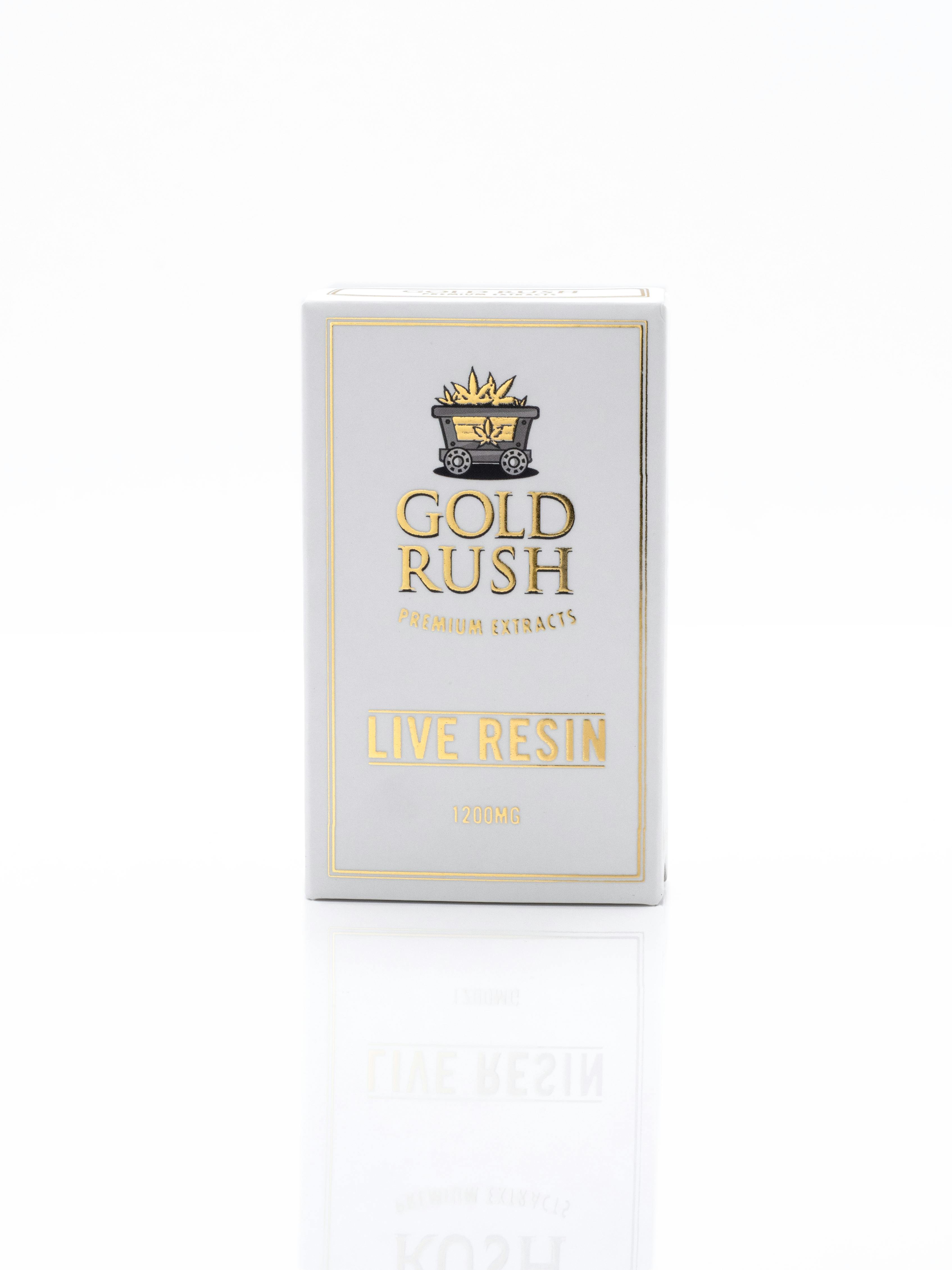 Gold Rush: Live Resin Vape Cartridge - Poison Gushers - Gold Rush ...