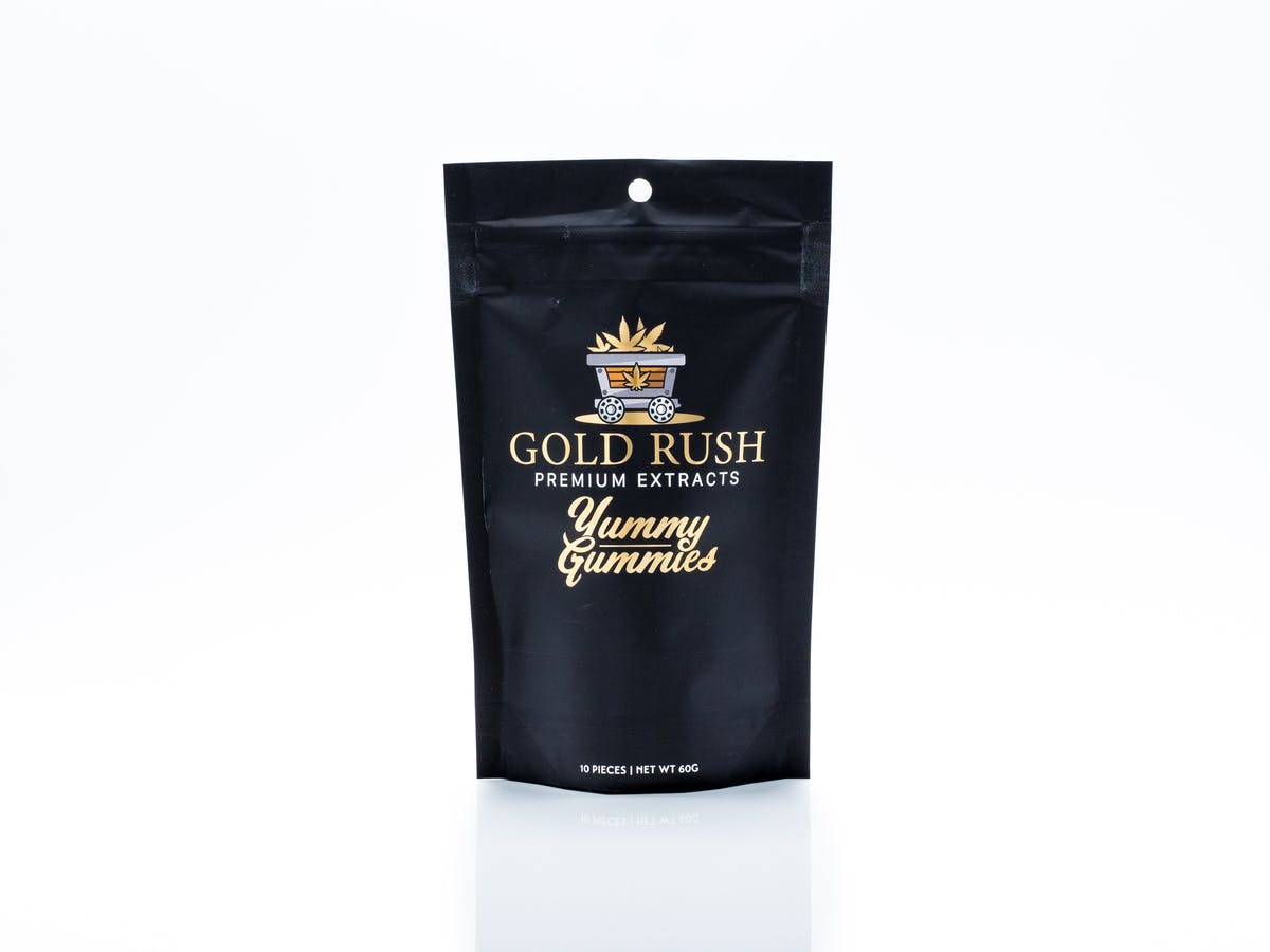 Yummy Gummies Full Spectrum 100MG - Mango - Gold Rush Premium Extracts