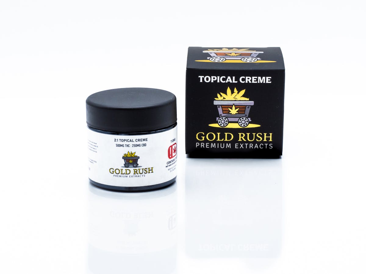 2:1 THC:CBD (500mg:250mg) 750mg - Deep Heat - Gold Rush Premium Extracts