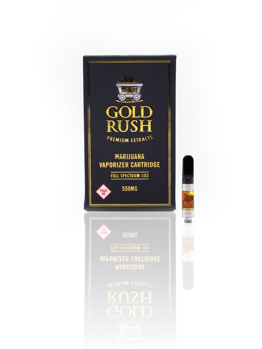 Gold Rush: 550 mg Full Spectrum - Vape Cartridge - Pucker Alien - Gold ...