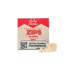 Zips by Crown Trainwreck Crumble - Crown Genetics
