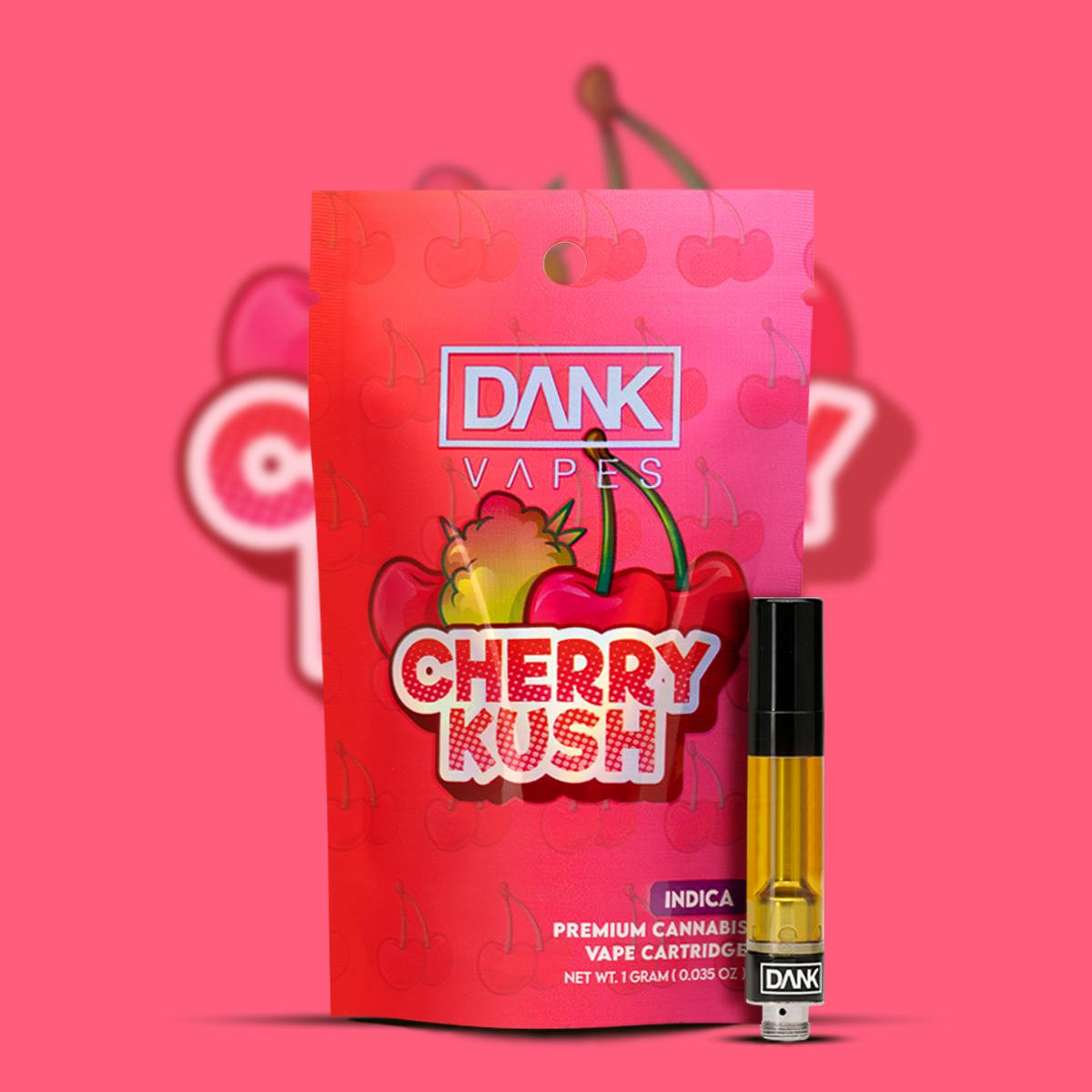 CHERRY KUSH - 1G PREMIUM VAPE CARTRIDGE - DANK