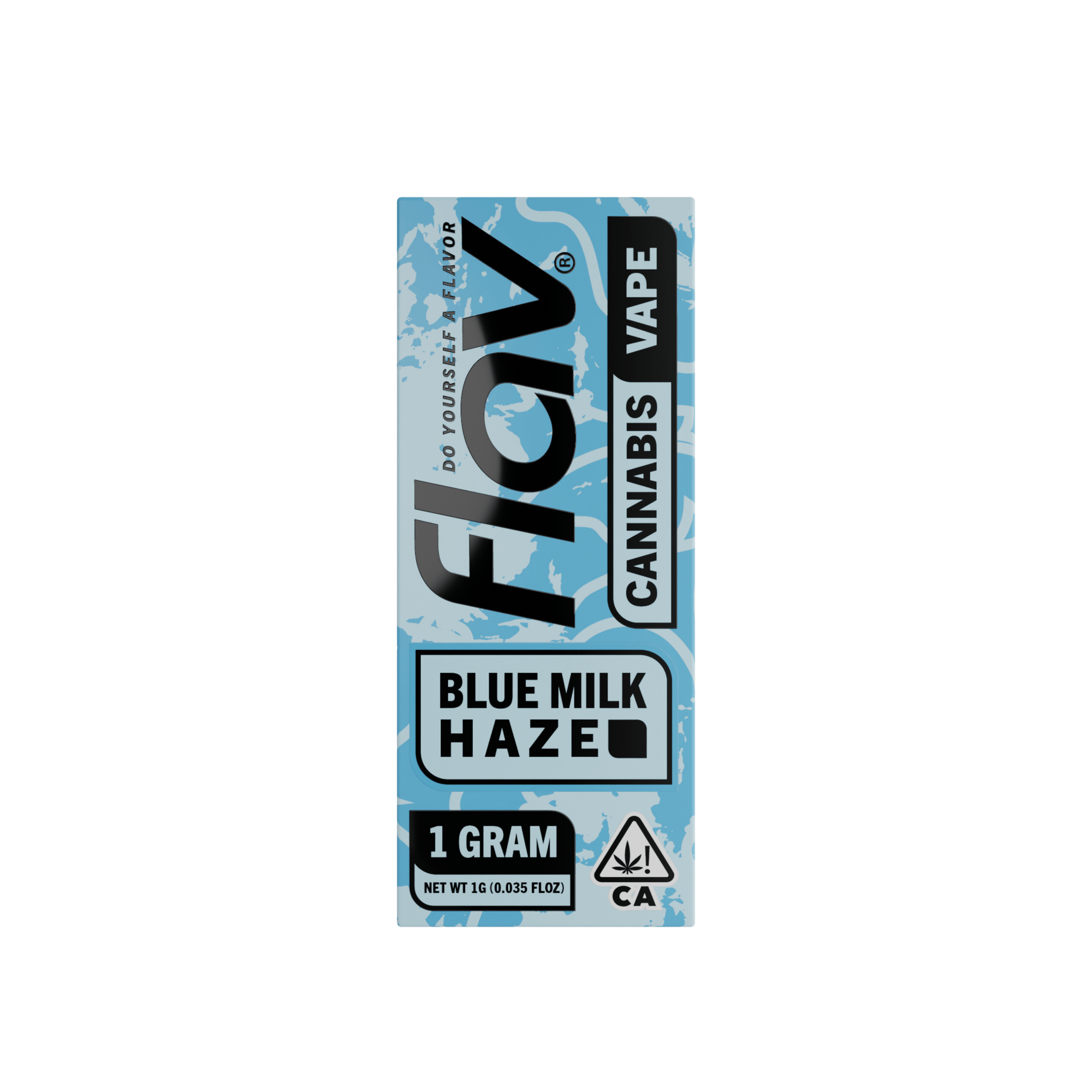 Vape - All In One - 1.0g - Distillate - Blue Milk Haze - Hybrid - Flav