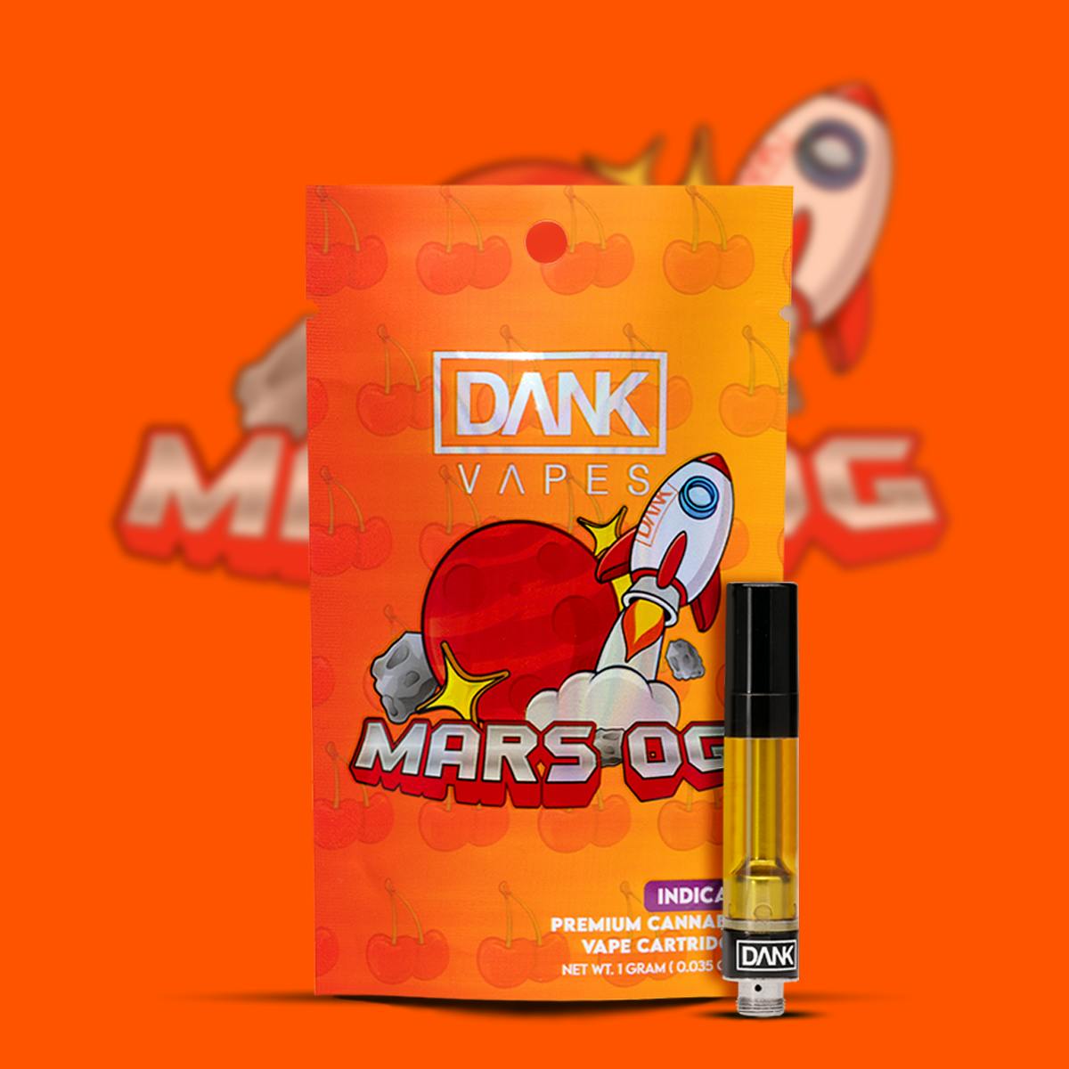 MARS OG - 1G PREMIUM VAPE CARTRIDGE - DANK