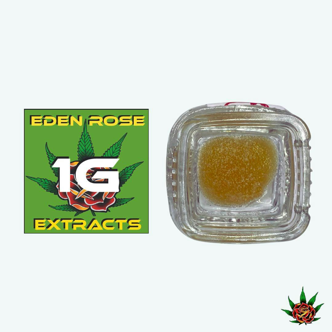 Eden Rose Extracts Live Resin 1g Concentrate - Lilac Diesel (Sativa) - Eden Rose Processing