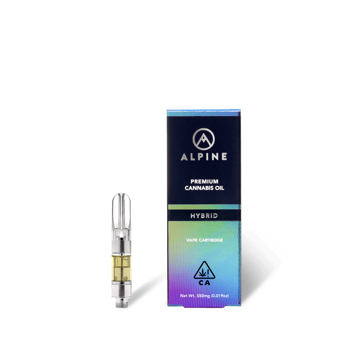 White Runtz - Hybrid - THC Cartridge 550mg - Alpine Vapor