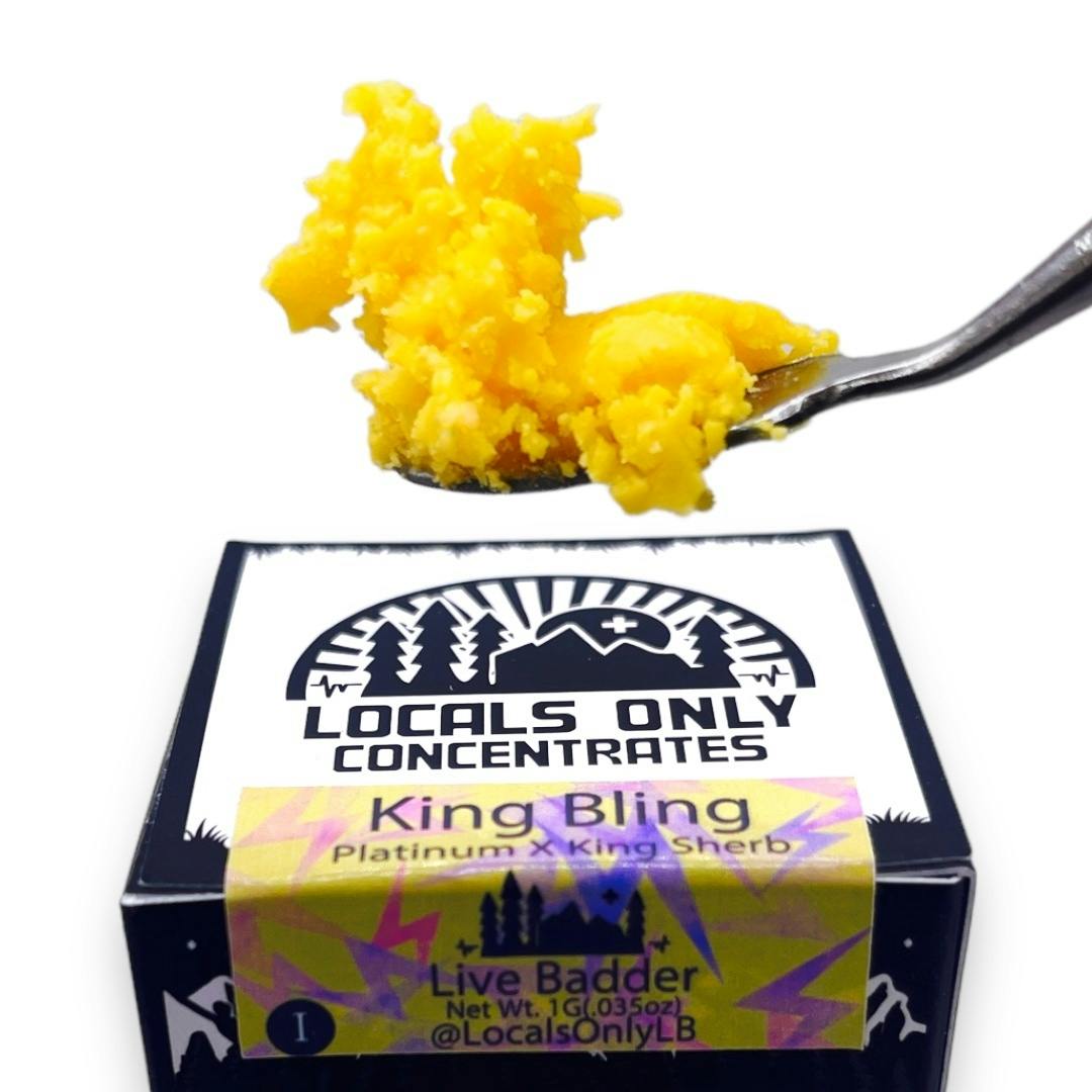 King Bling Live Badder - Locals Only Concentrates