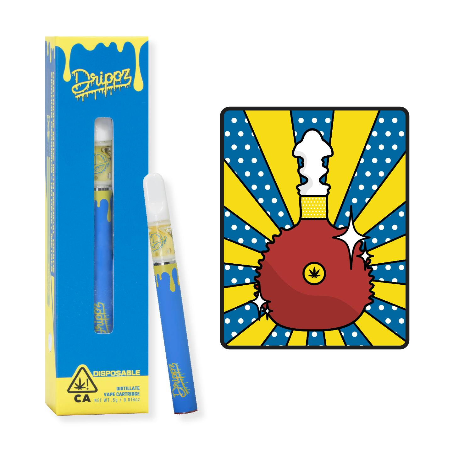 Drippz disposable vape - King Louis XIII - .5g - Drippz Drippz disposable vape - King Louis XIII - .5g - Drippz