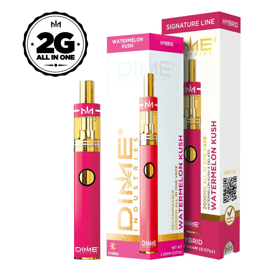 Watermelon Kush 2G All in One Device - Dime Industries