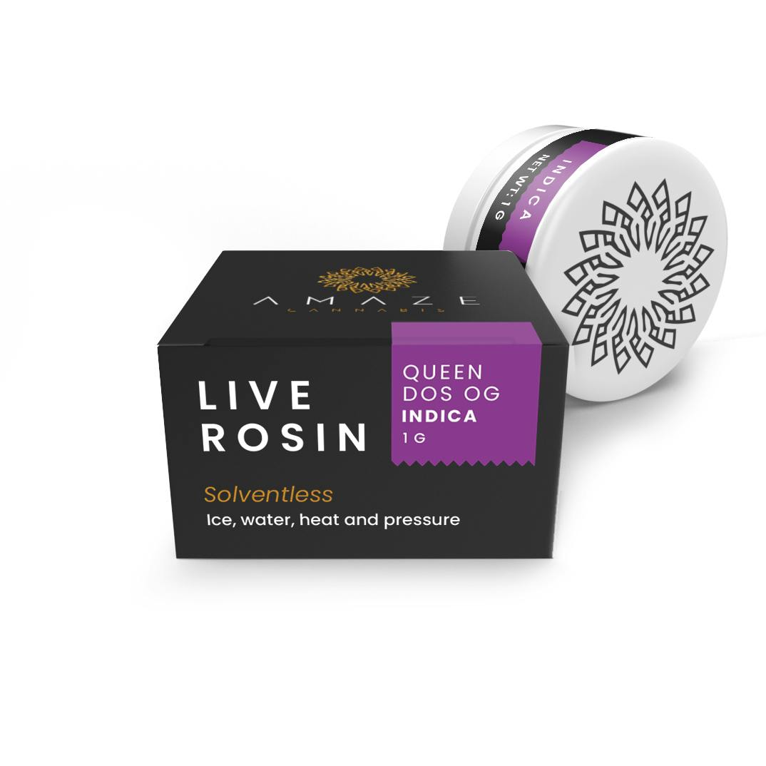 Queen Dos OG Live Rosin - Amaze