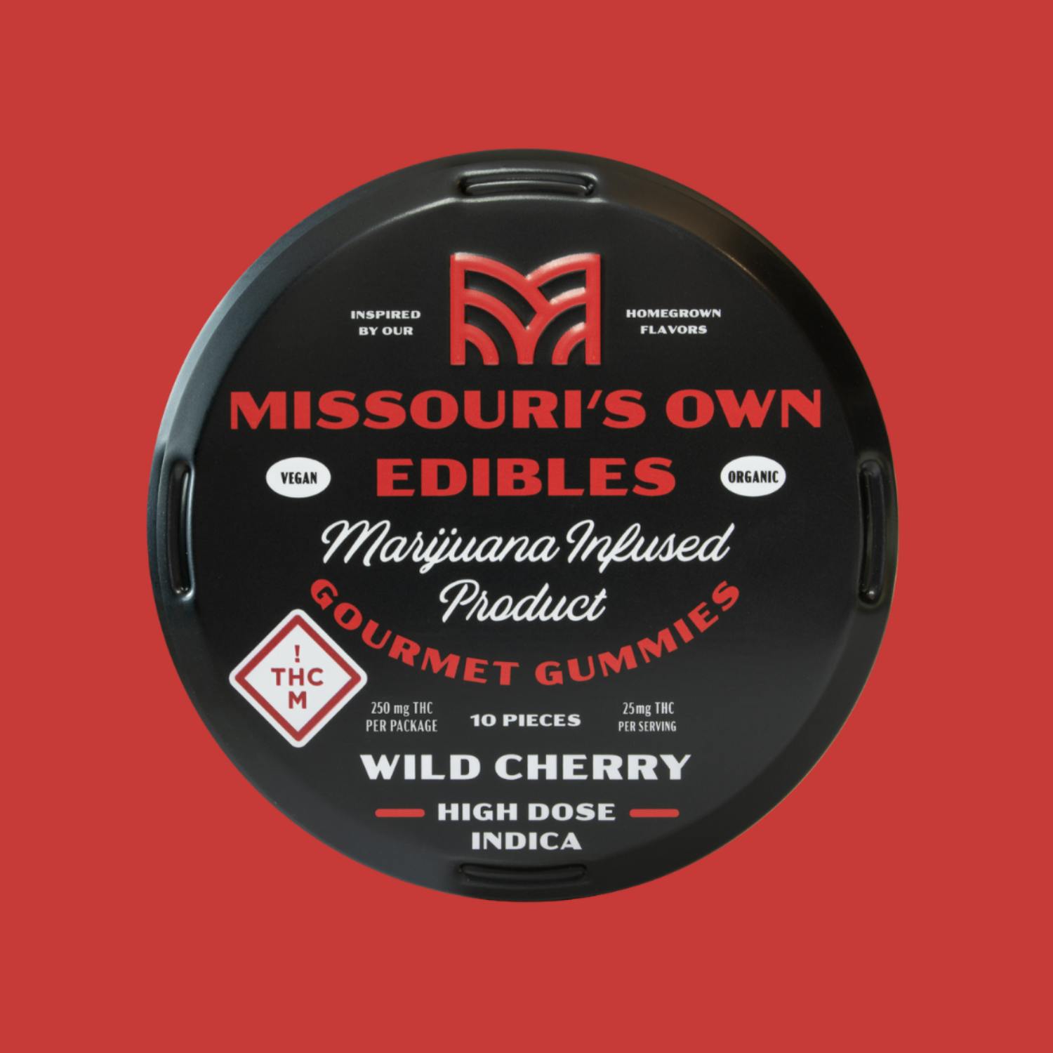 Missouri's Own Edibles- Wild Cherry (25mg THC, Indica) - Vivid