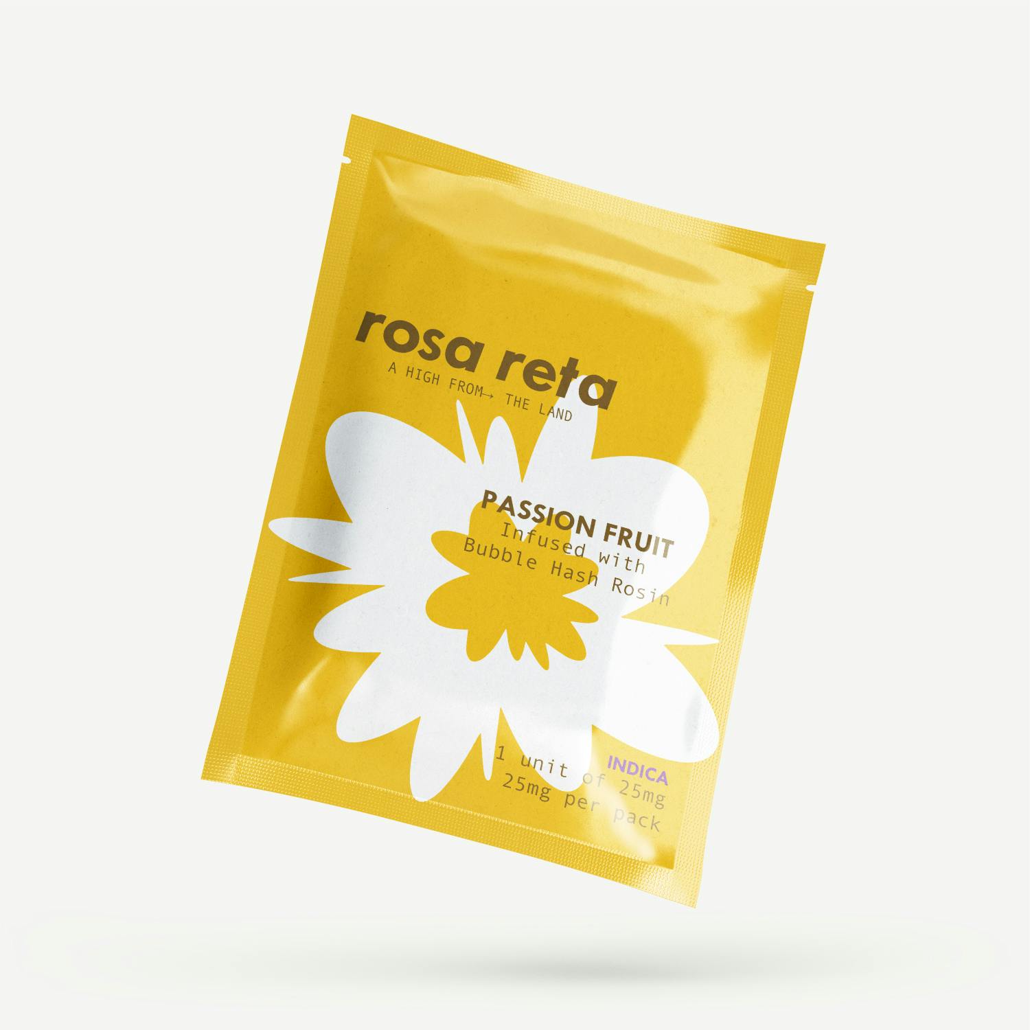 Passion Fruit 25mg - Rosa Reta