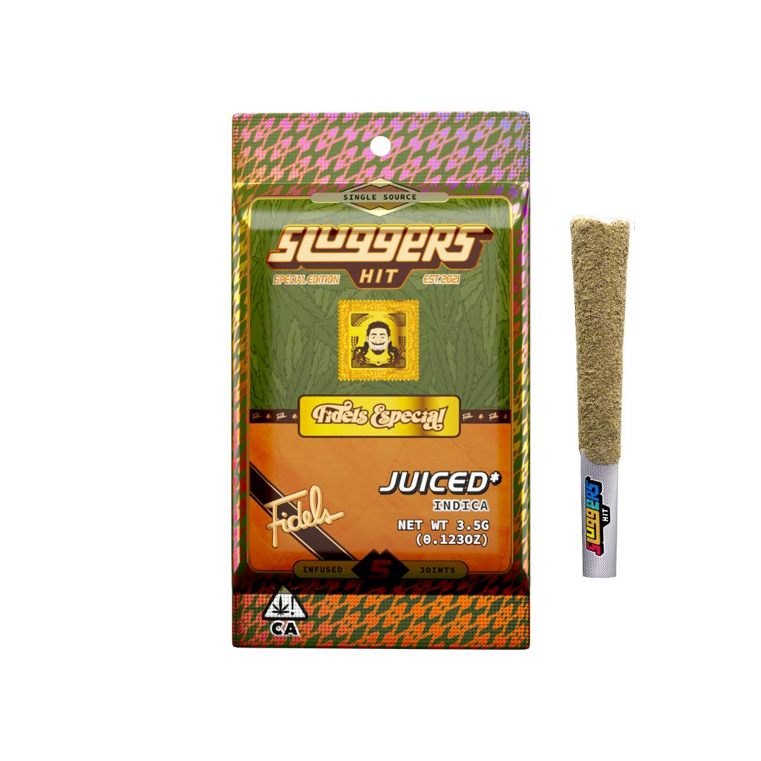 Sluggers x Fidels - Infused Prerolls - 3.5g 5pk - Fidels Especial ...