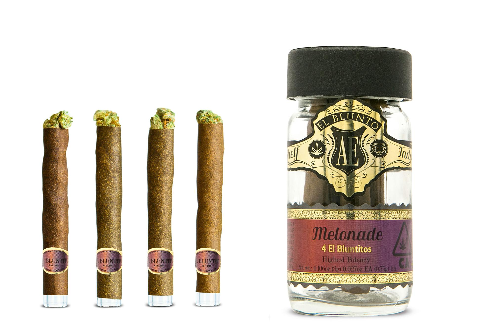 El Bluntito - 4-Pack - Melonade - 4 x .75G [Mini Blunt] - El Blunto by ...