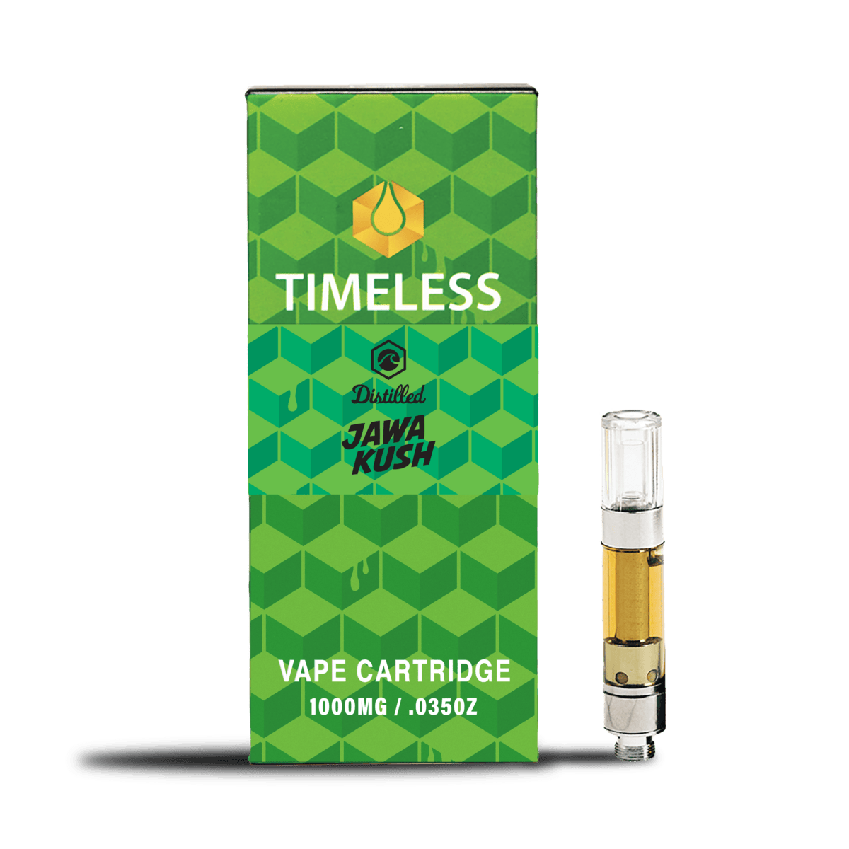 Timeless Jawa Kush 1000mg Vape Cartridge (Chill) - Timeless Vapes