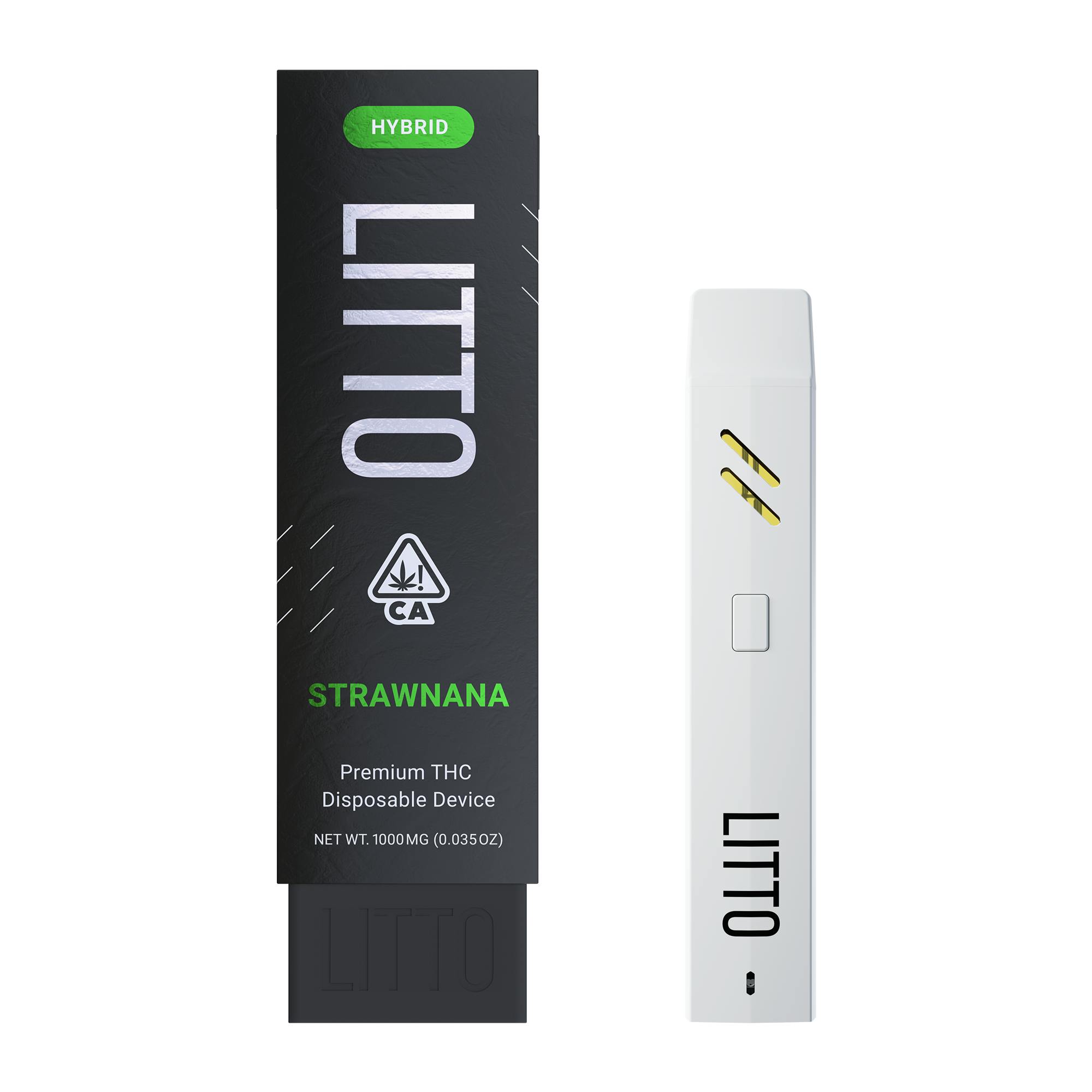 LITTO - Strawnana - Premium All-In-One Vape Pen - 1G - LITTO