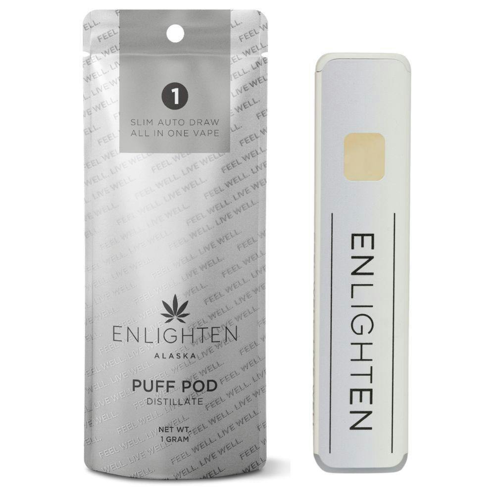 Banana Runtz Distillate Puff Pod - 1g - Enlighten