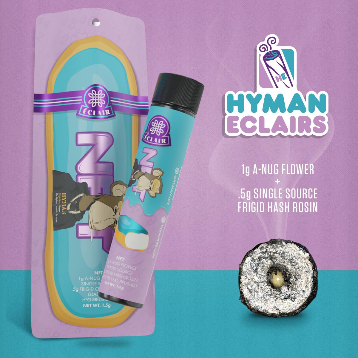 NFT | 1.5G Eclair Handcraft | HYMAN | REC - HYMAN