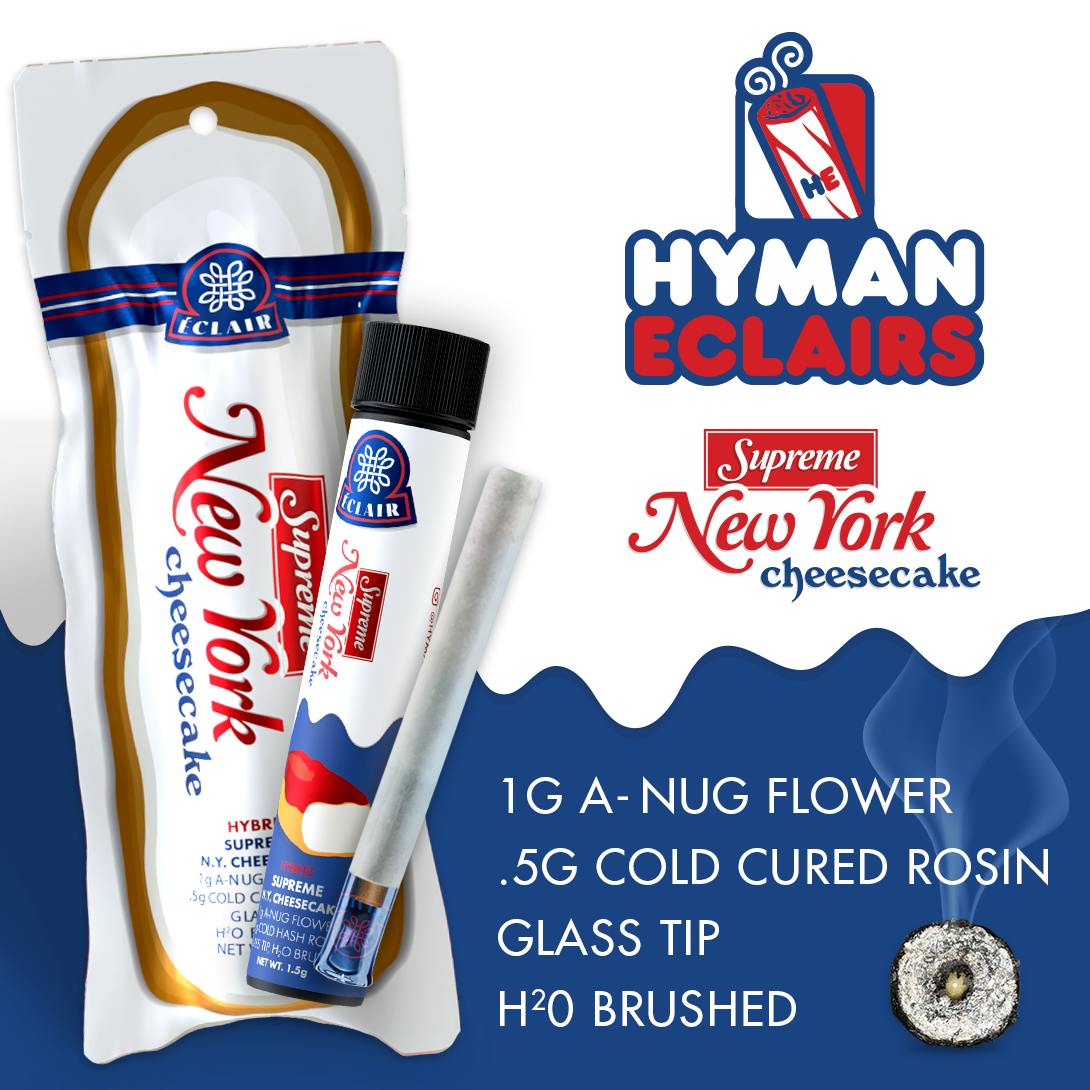 New York Supreme Cheesecake | 1.5G Eclair Handcraft | HYMAN | REC - HYMAN