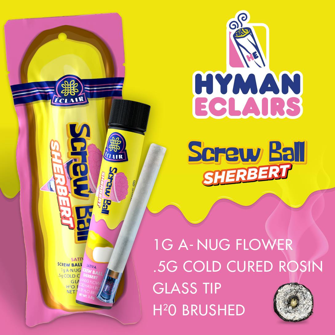 Screwball Sherb | 1.5G Eclair Handcraft | HYMAN | REC - HYMAN
