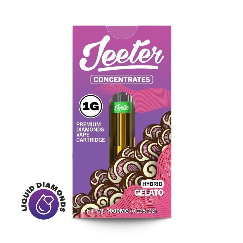 Jeeter Juice Liquid Diamonds Vape Cartridge - Gelato - Jeeter