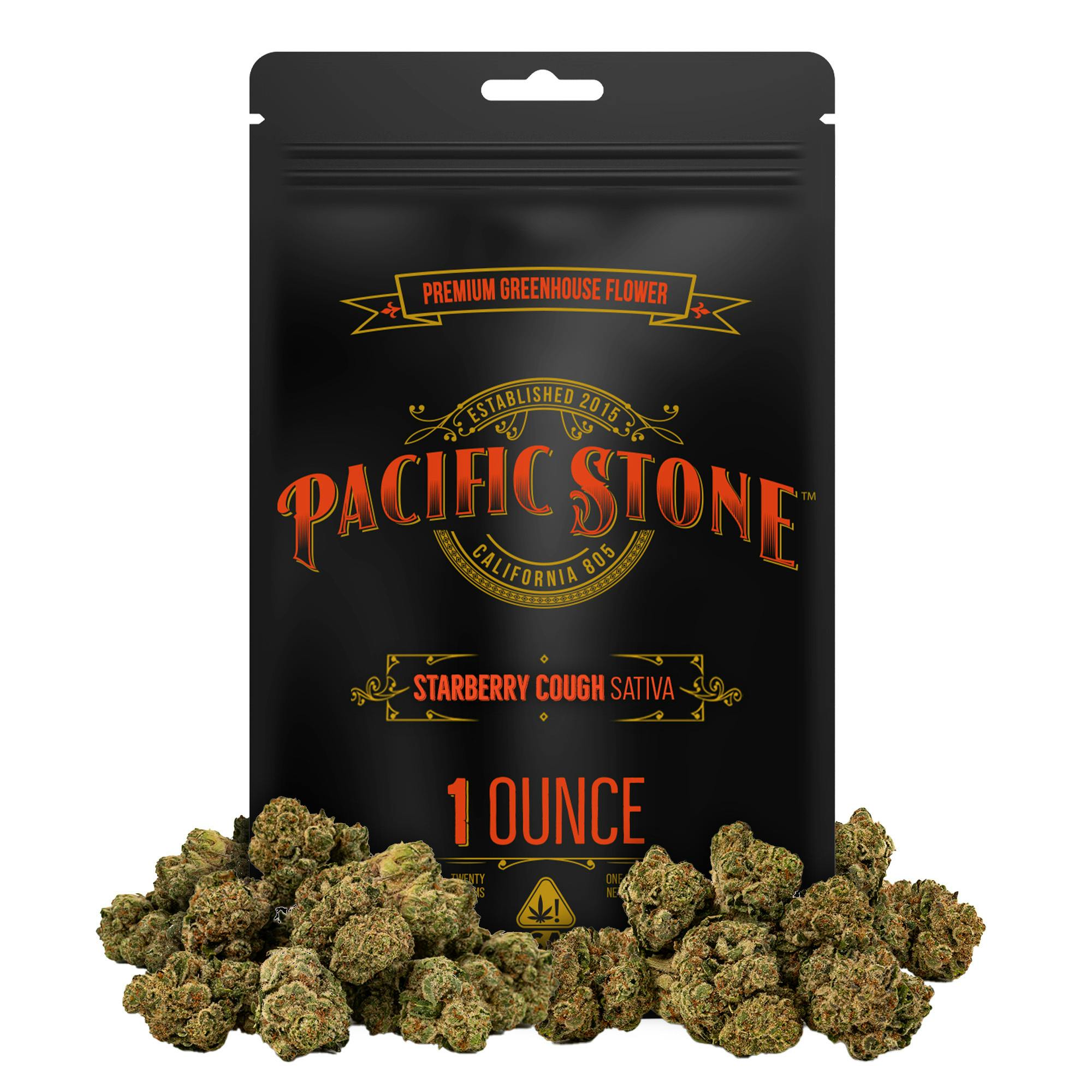 Starberry Cough Sativa (28g) - Pacific Stone