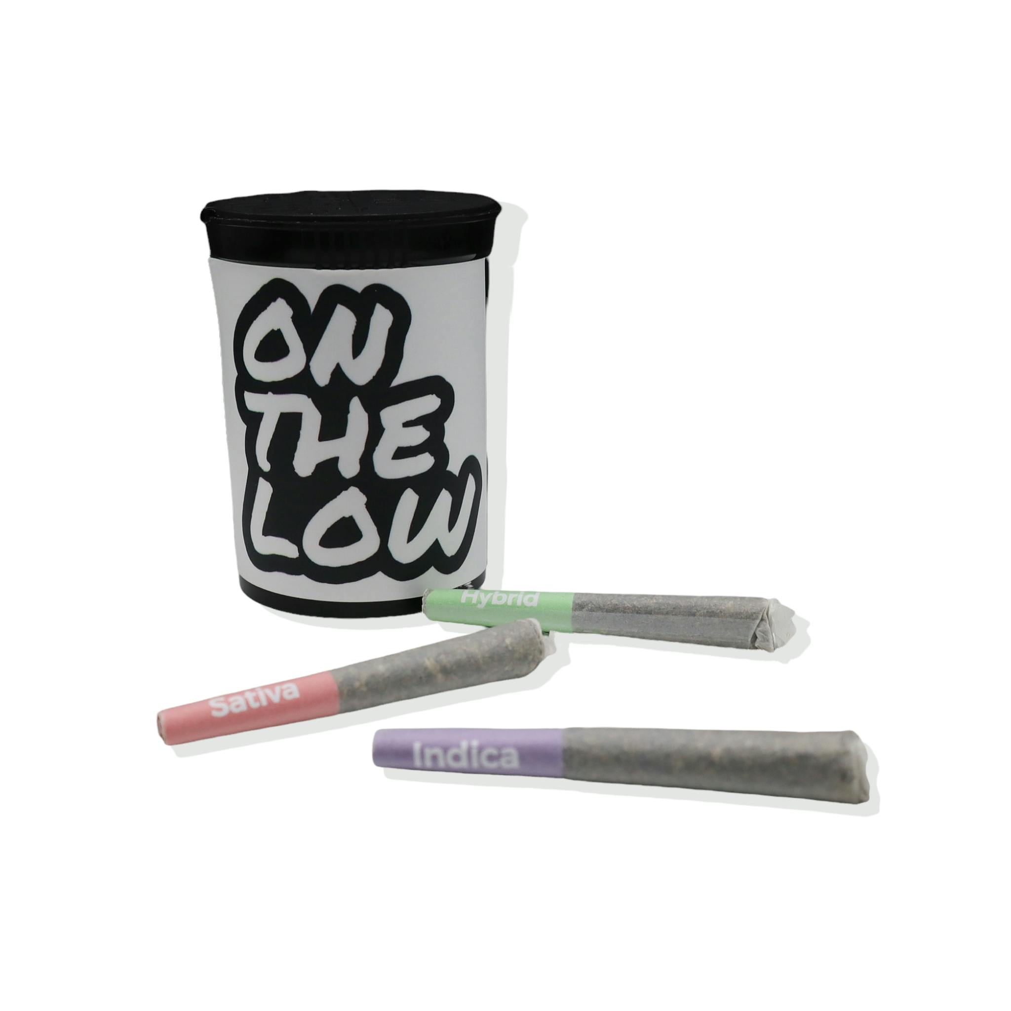 OTL 28-0.5g Pre-Roll Packs - White Kush/Sputnik/MAC Truffle - Pharmicated
