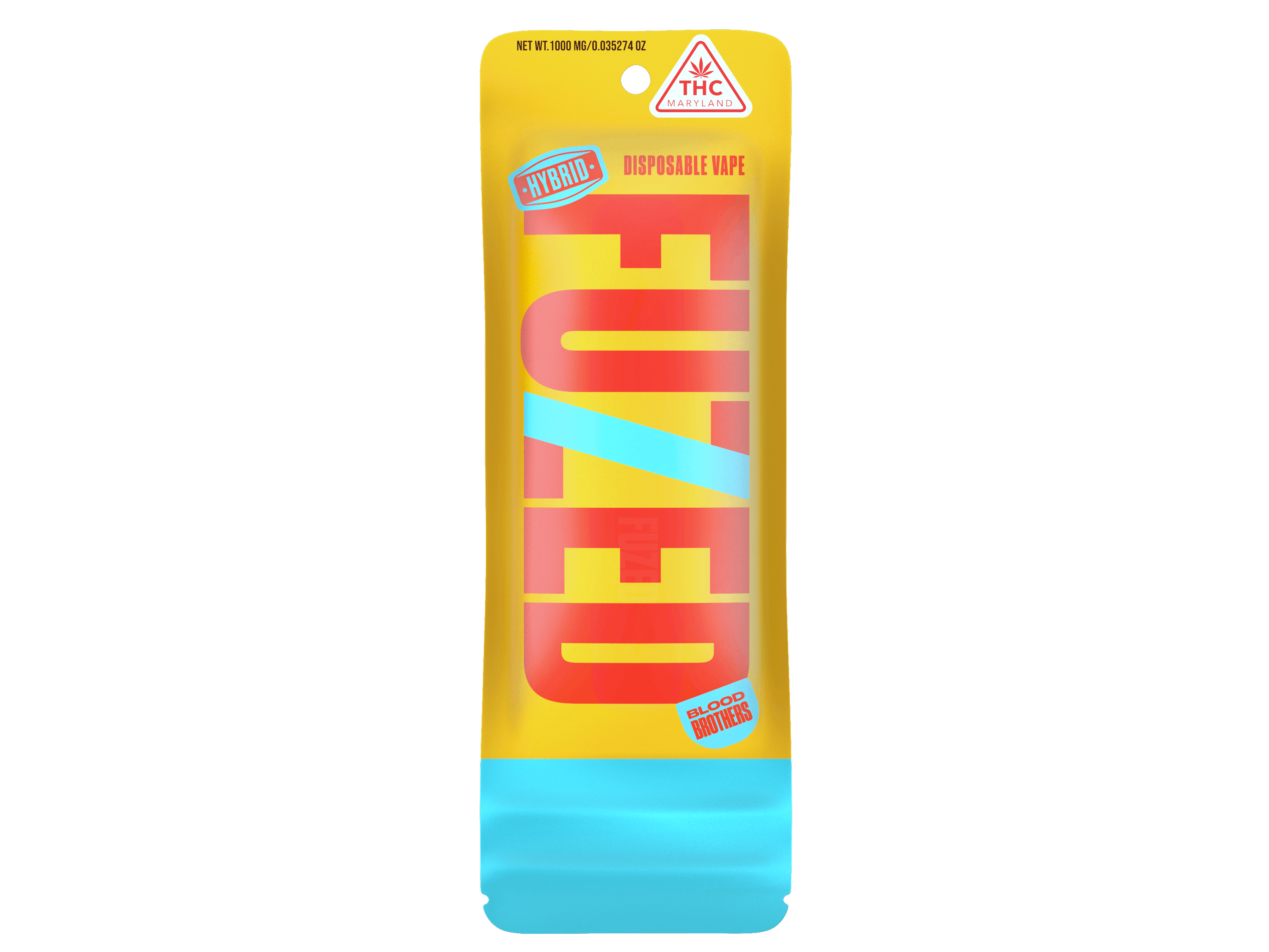 FUZED: Blood Brothers Disposable Vape [1g] - Curio Wellness™