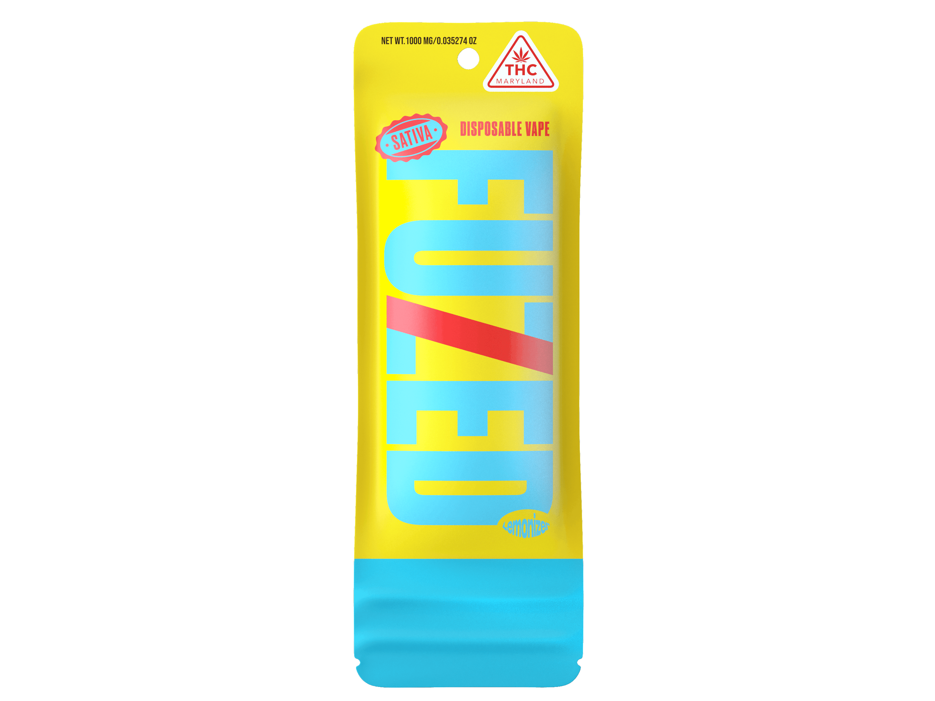 FUZED: Lemonizer Vape [1g] - Curio Wellness™