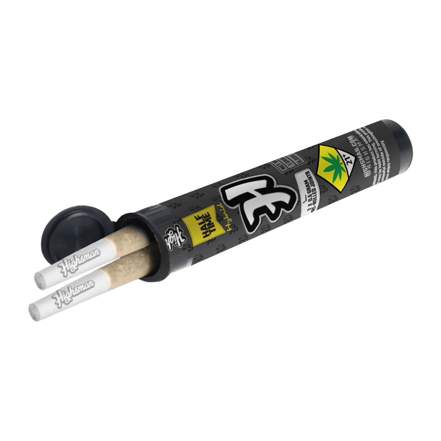 Halftime (Hybrid) - Pheno Smith - Infused Pre Rolls 1 Gram Total - Highsman